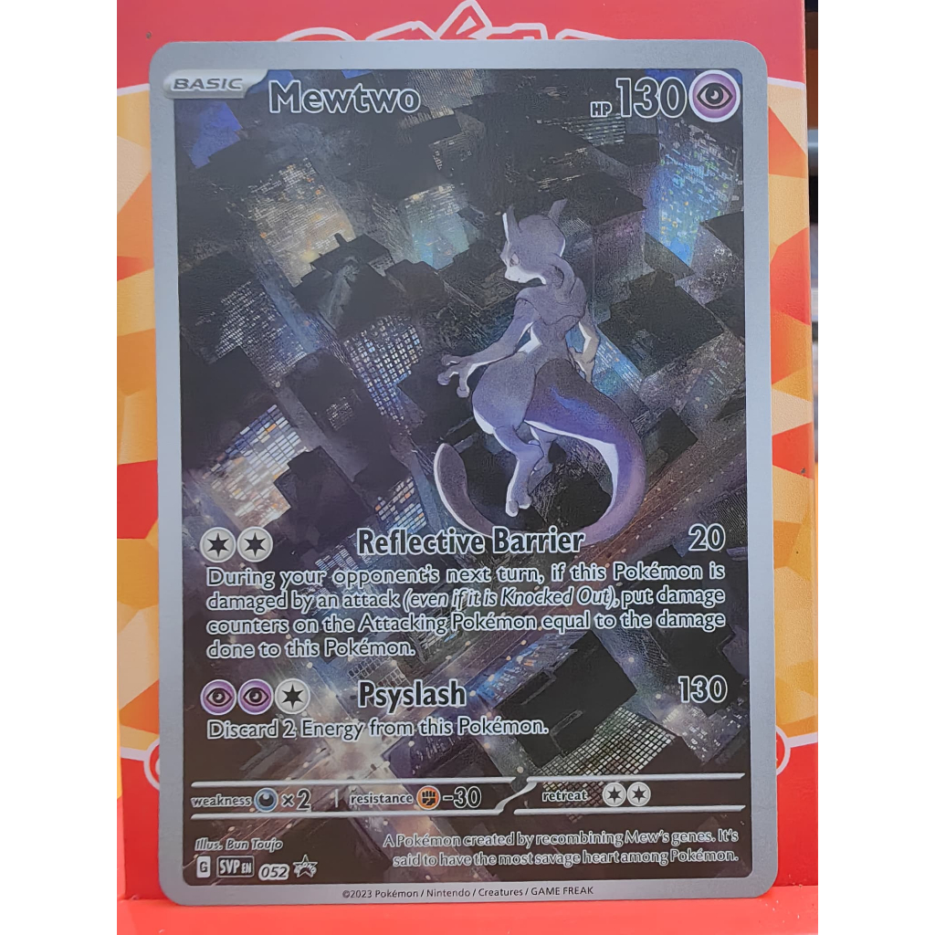 Mewtwo - 052 - SV: Scarlet & Violet Promo Cards (SVP) | Shopee Malaysia
