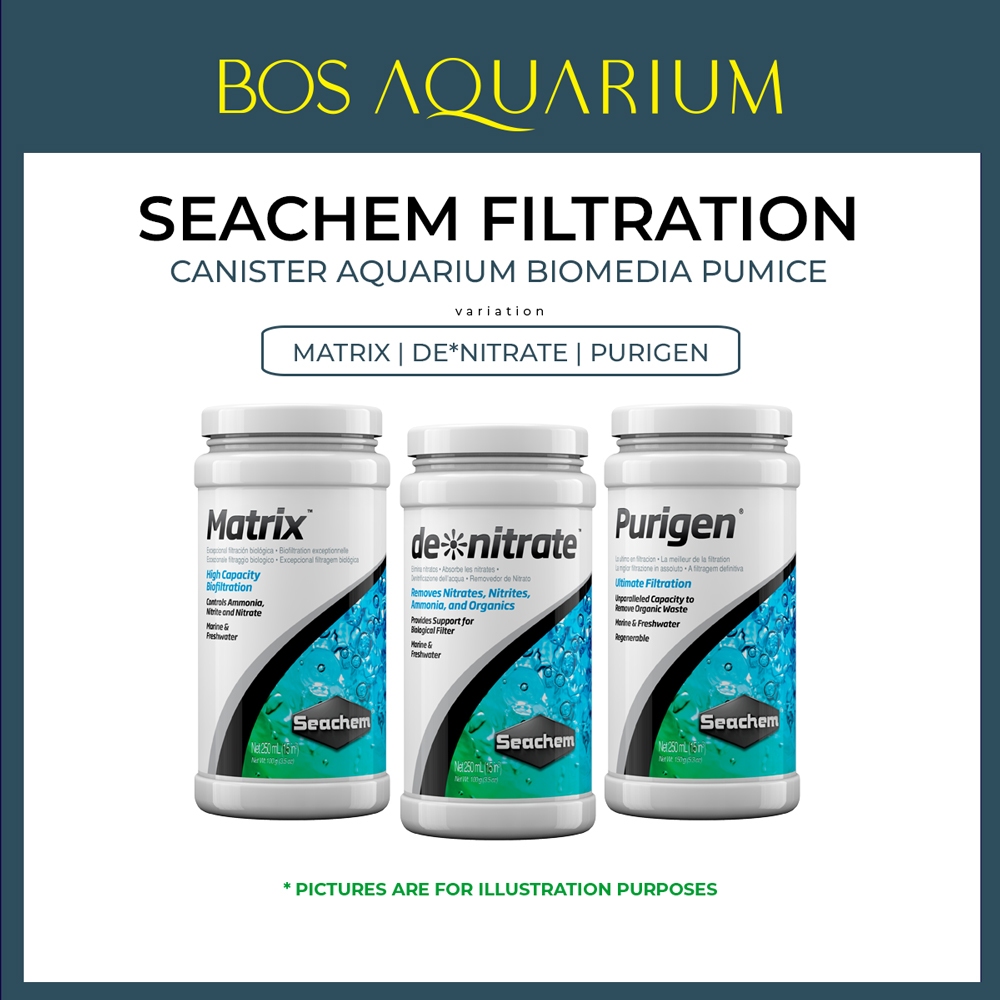 Seachem Filtration Canister Aquarium Biomedia Pumice ( Matrix ...