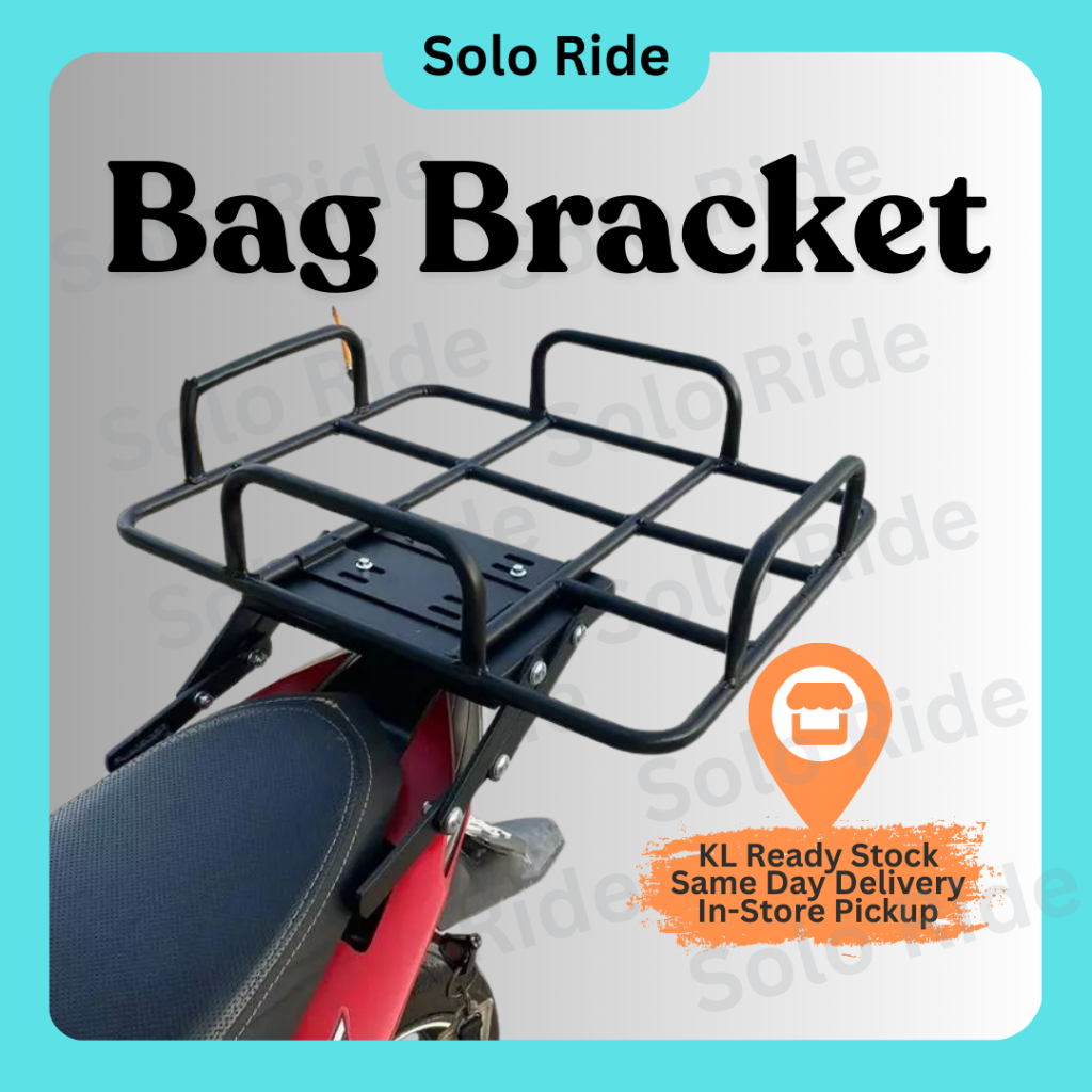 Motor Bag Bracket Motor Rack Delivery Bag Motor Carrier Rack Bag ...