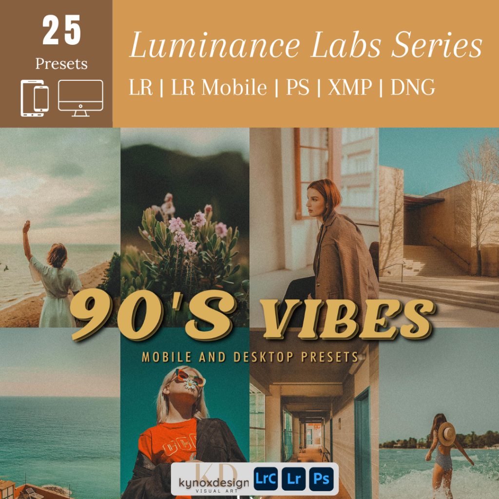 [Lightroom Preset] Luminance Labs Series - 90's Vibes for LR/LR(mobile ...