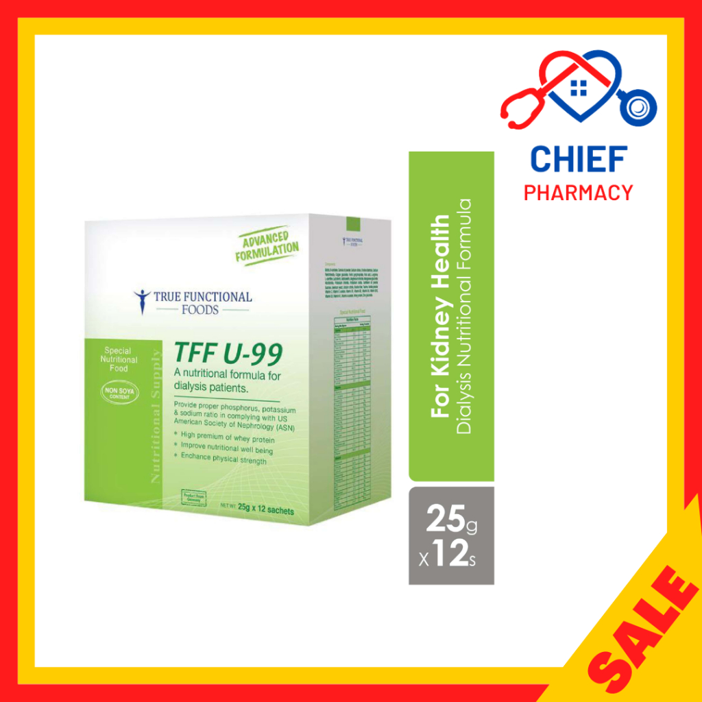 TF U-99 NUTRITIONAL FORMULA FOR DIALYSIS (25GX12 SACHET) (EXP 19/10 ...