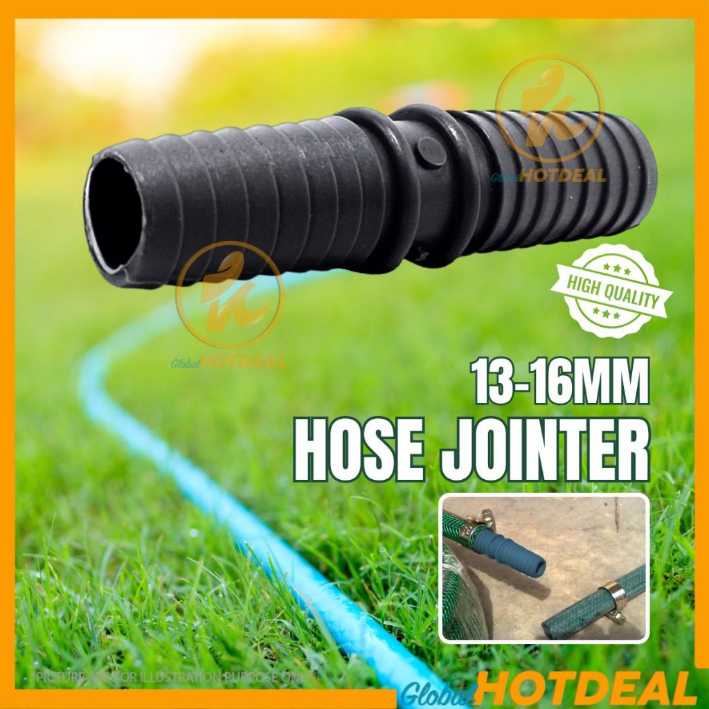 [1PC ] 13-16MM Hose Joint Garden Outdoor Water Pipe Plastic Hose ...