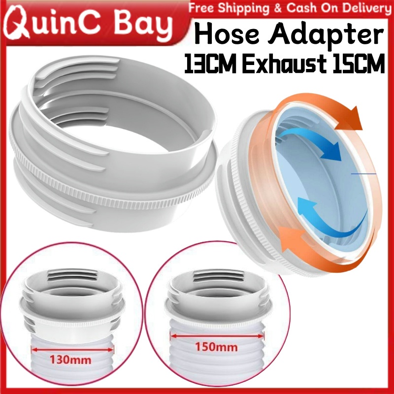 Joint Exhaust Duct 13cm 15cm Pipe Hose Interface Portable Air-Cond Air ...