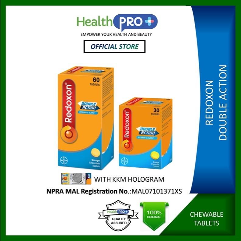 Redoxon Double Action Chew C 500mg Chewable Tablet | Shopee Malaysia