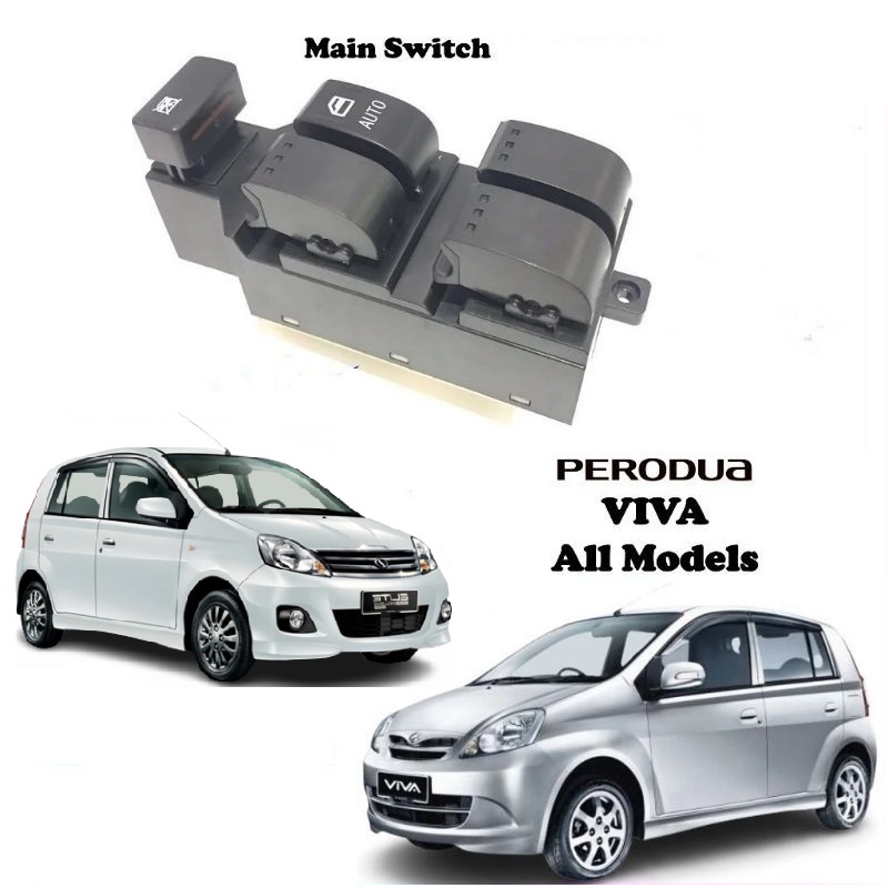 Perodua Viva Power Window Main Switch Auto Down Side Window Suis ...