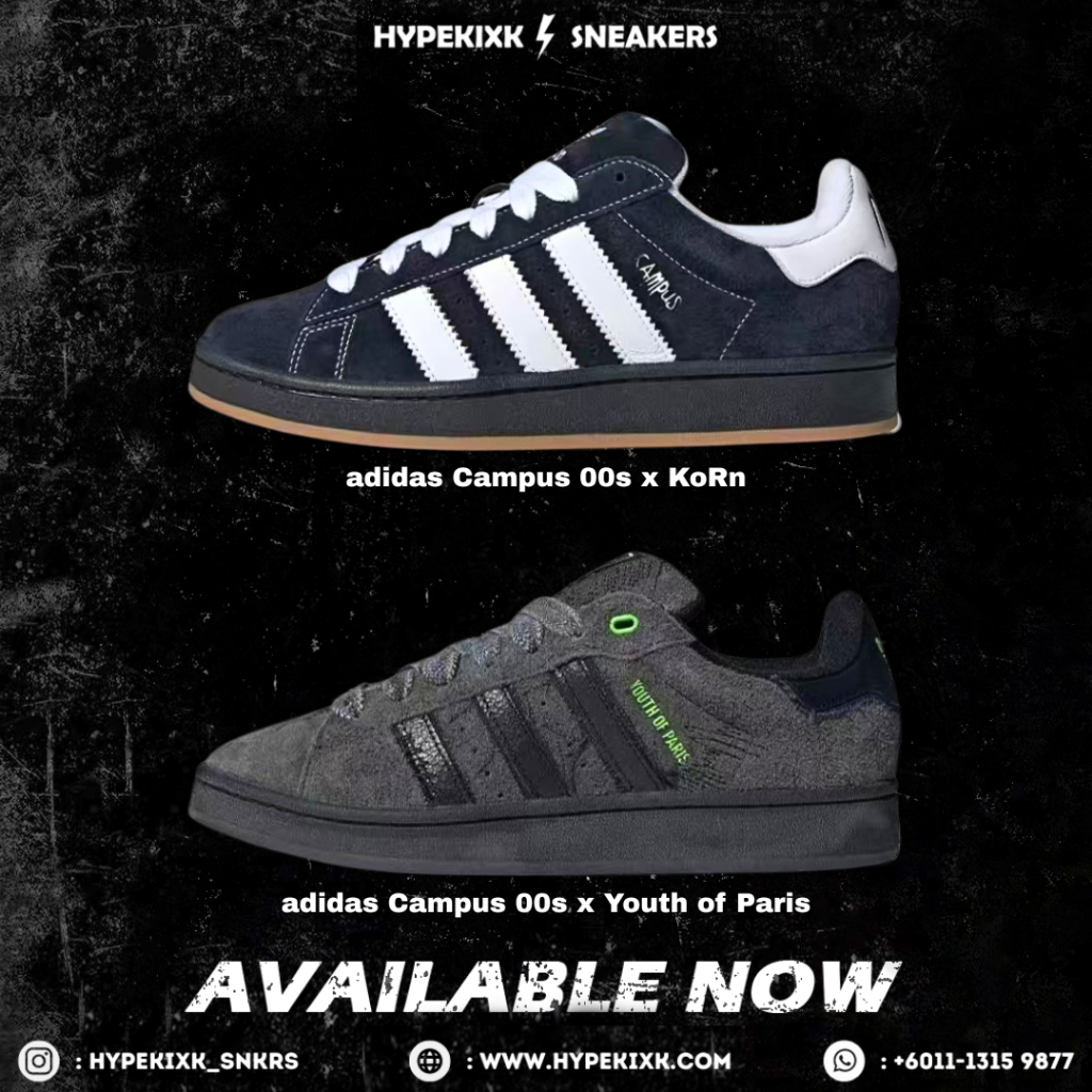 ⚡HYPEKIXK UA⚡ Adidas Campus 00s Collab Pack | KoRn & Youth of Paris ...