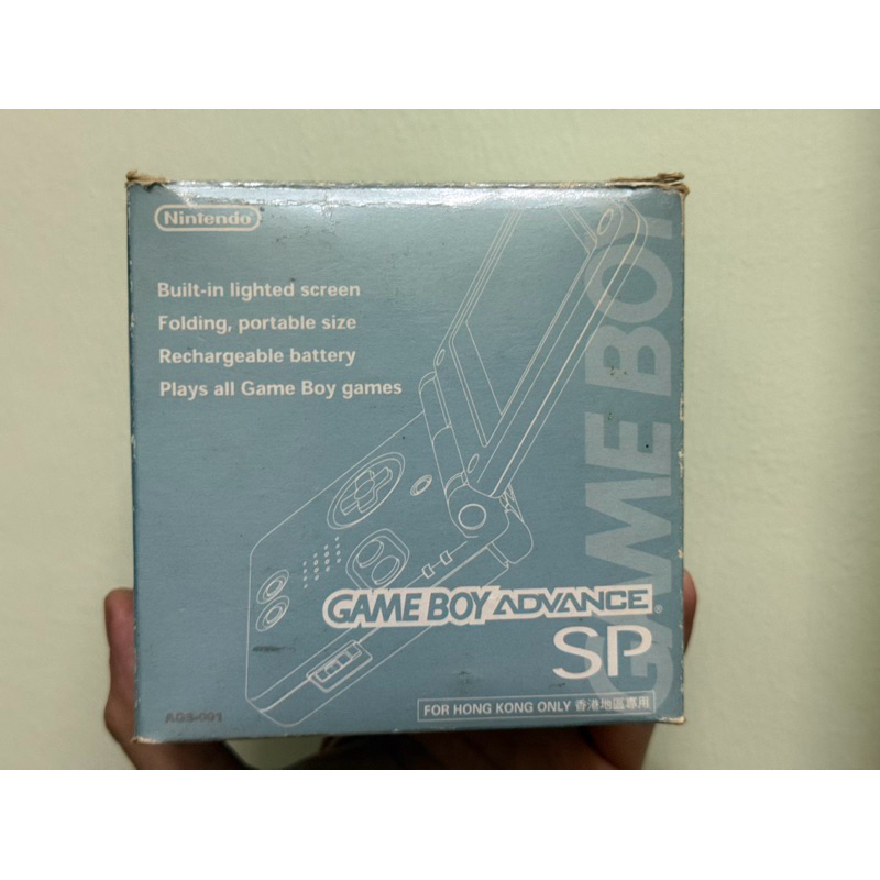 (Box) Nintendo Gameboy Advance SP - Light Blue | Shopee Malaysia