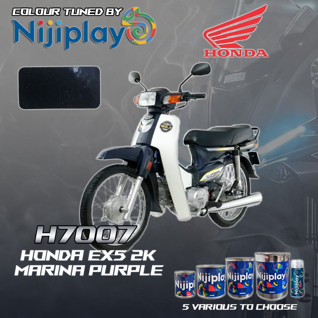 AIKKA H7007 MARINA PURPLE ** HONDA EX5 2K MOTOR PAINT | Shopee Malaysia