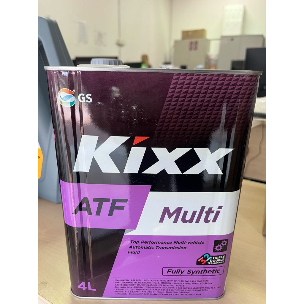 100% KIXX ATF MULTI FULLY SYNTHETIC AUTO TRANSMISSION FLUID 4 LITRE ...