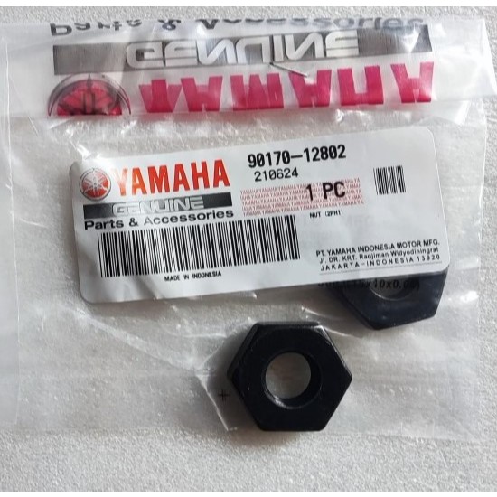 NVX AEROX 155 / NMAX REAR PULLEY NUT / CLUTCH HOUSING NUT ( 90170-12802 ...