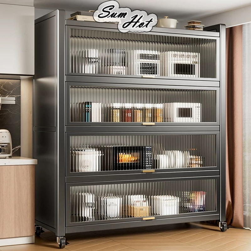 Rak Dapur Kabinet Kitchen Organizer Storage Rack Microwave Oven Self ...