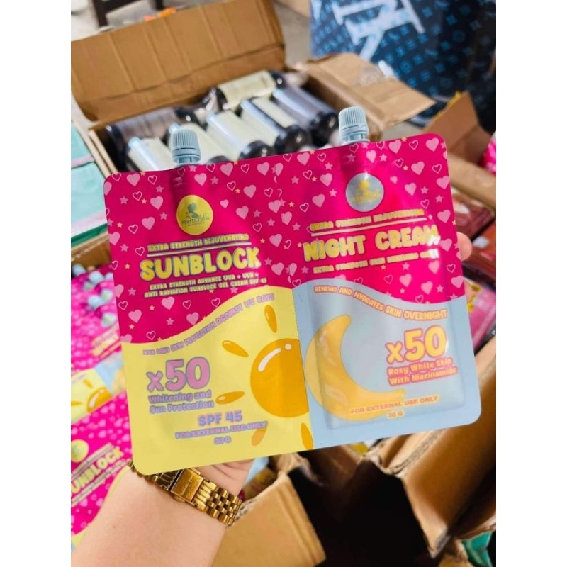 Perfect Skin Twin Pack Night Cream+Sunblock | Shopee Malaysia