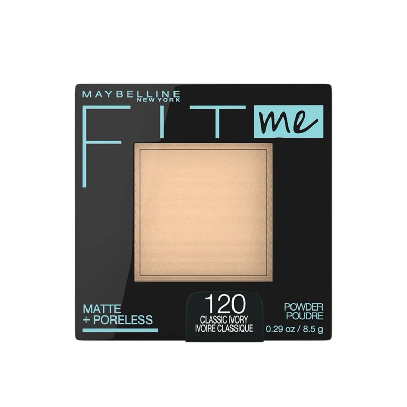 MAYBELLINE Fit Me! Pressed Powder 120 Classic Ivory 1's | Shopee Malaysia