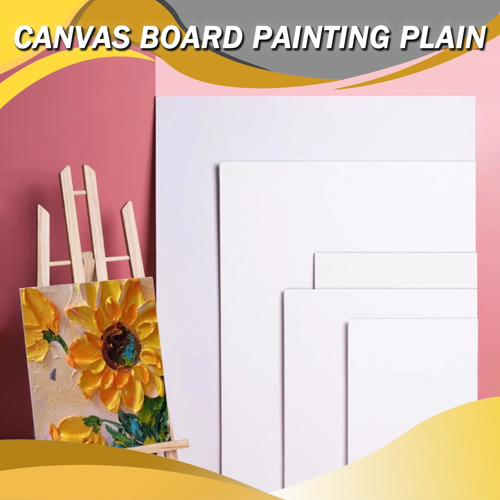 Canvas Board Painting Plain Cotton Painting Canvas Panels for Acrylic ...