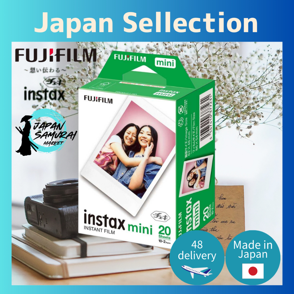 Fujifilm Instant Camera Film for Cheki, 20 sheets, INSTAX MINI JP 2 ...