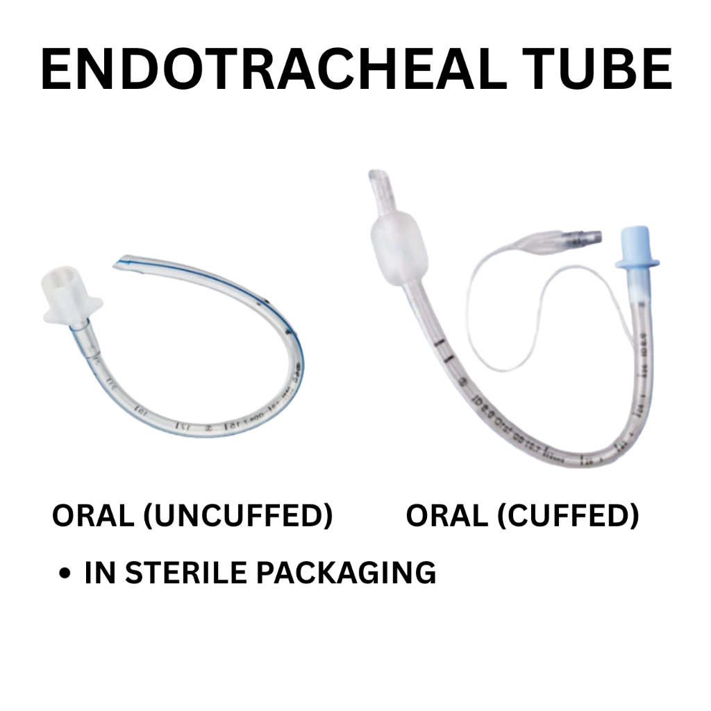 ETT ORAL RAE | ENDOTRACHEAL TUBE I PVC I CUFFED AND UNCUFFED | STERILE ...