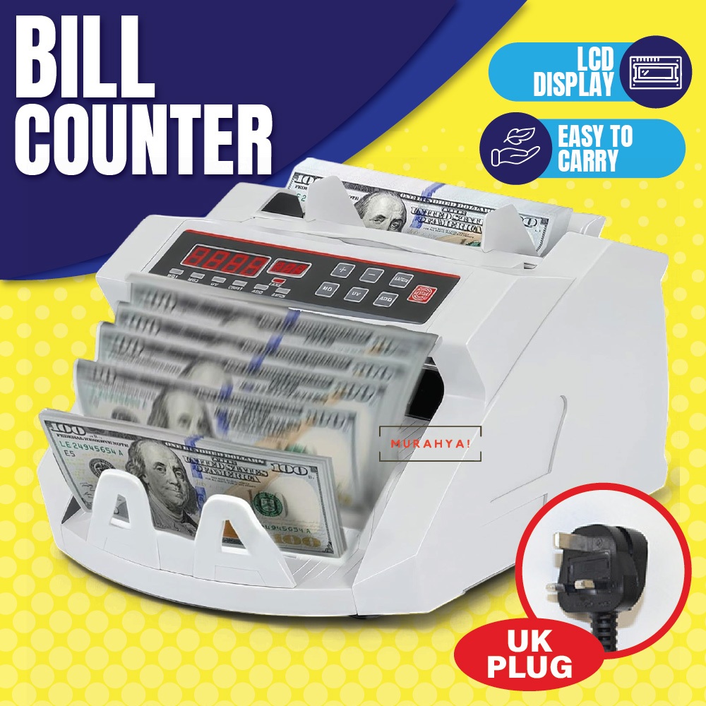 Money Counter Machine Notes Money Counter with UV Function Cash ...