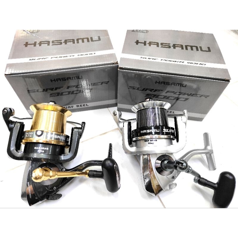 MESIN PANTAI HASAMU SURF POWER 9000 LONG CAST SURF REELS 26132672 ...