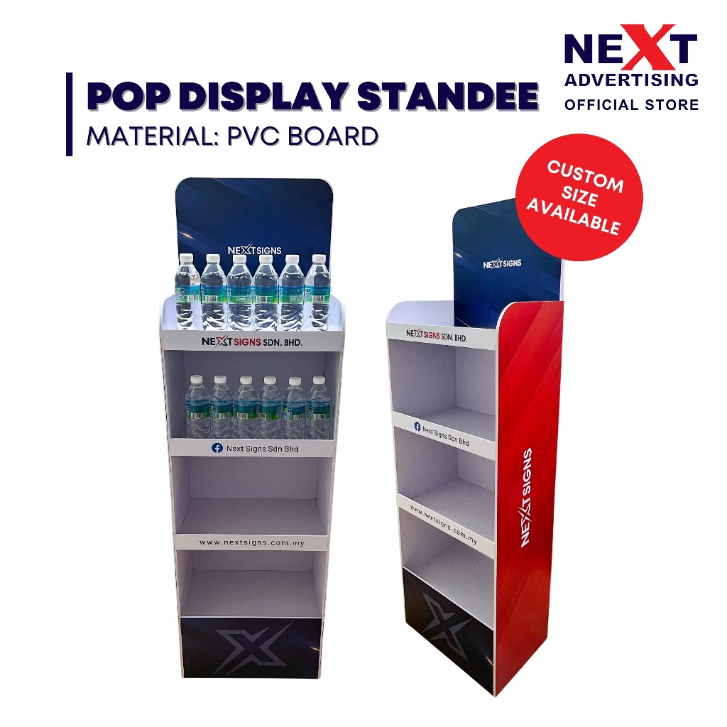 [CUSTOM MADE] POP Standee Display | Event Product Display | Product ...