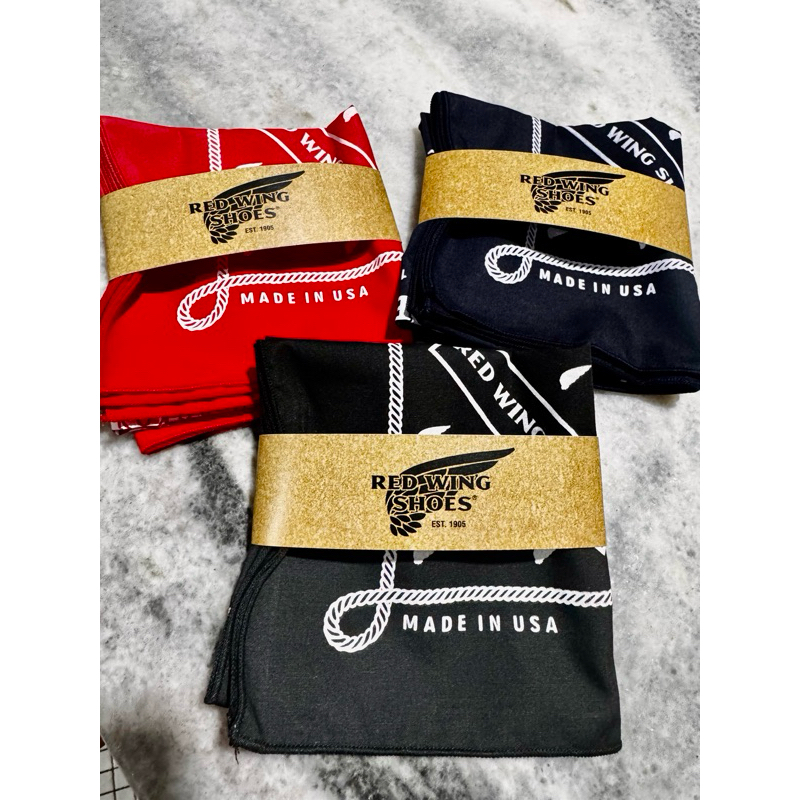 🔥BEST BUY🔥🇺🇸Red Wing Shoes Heritage Unisex Cotton Bandana Handkerchief ...