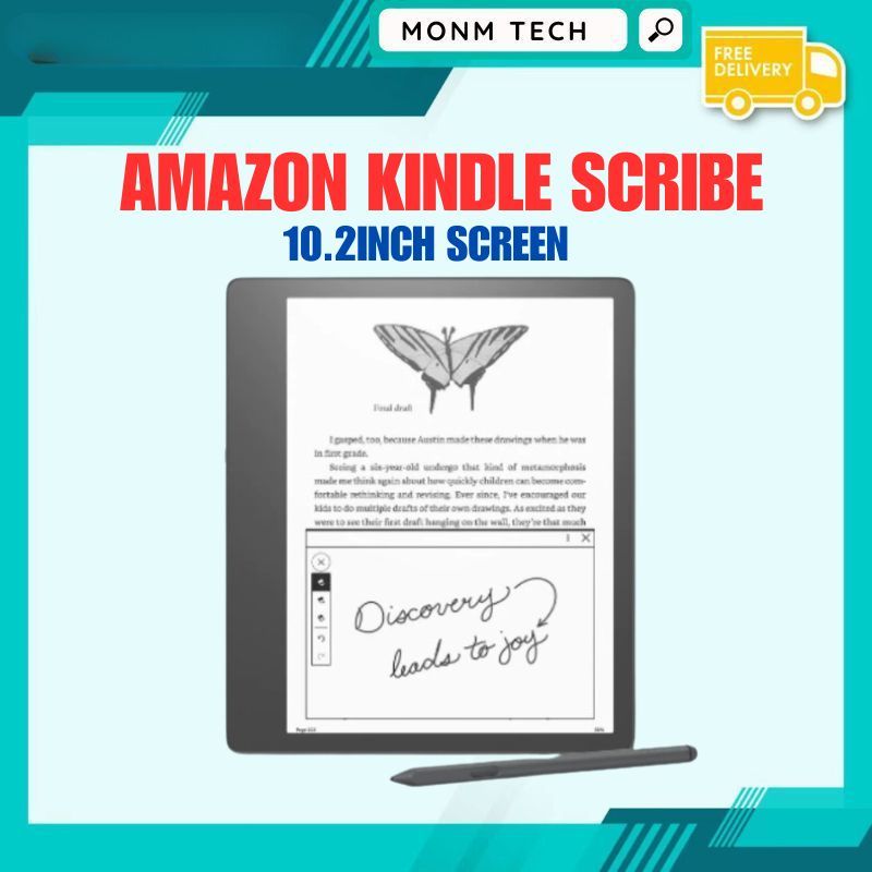 Amazon Kindle Scribe / 10.2” Screen, 300 ppi Paperwhite display ...