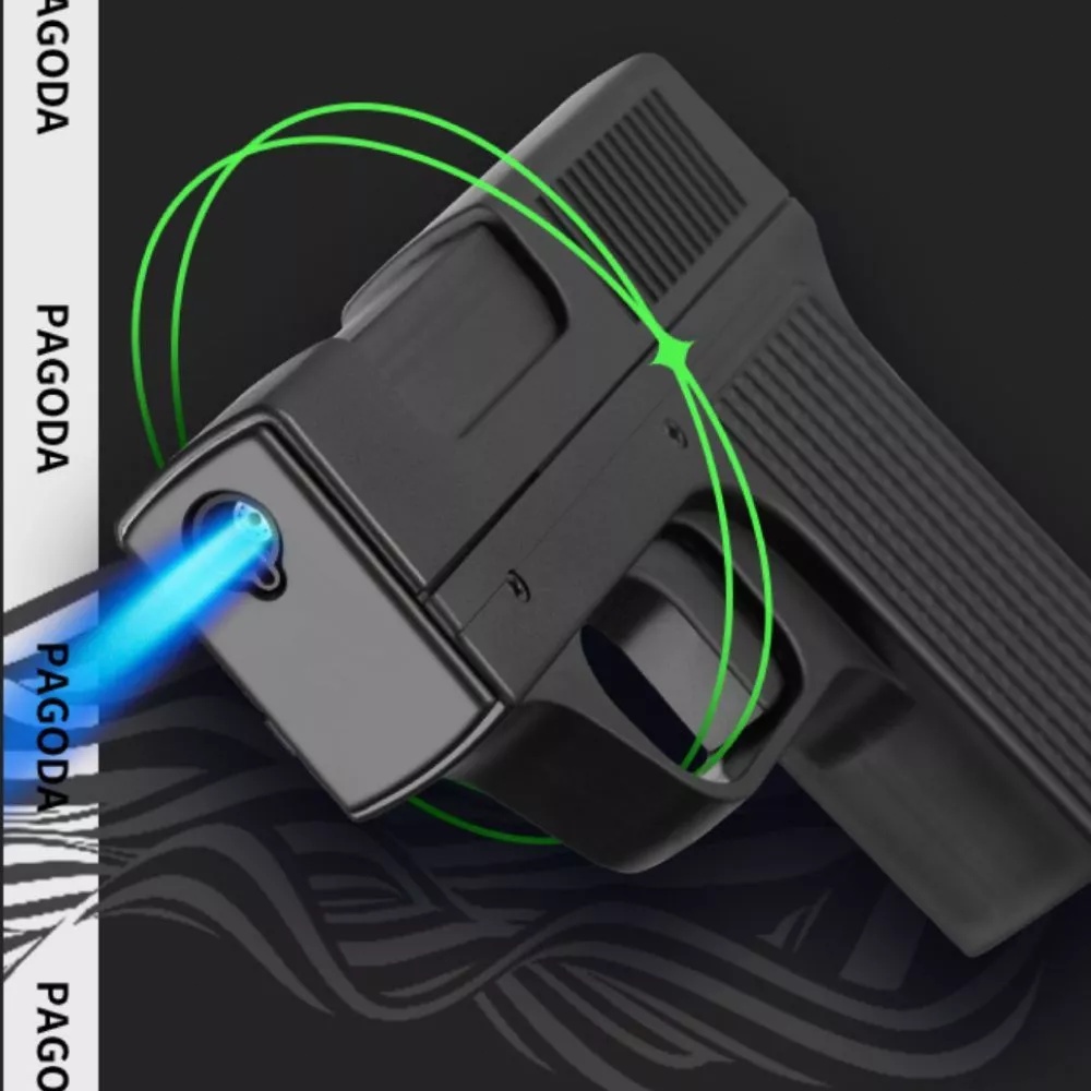 Creative Design Butane Gas Blue Jet Flame Torch Lighter With 10 Stick ...