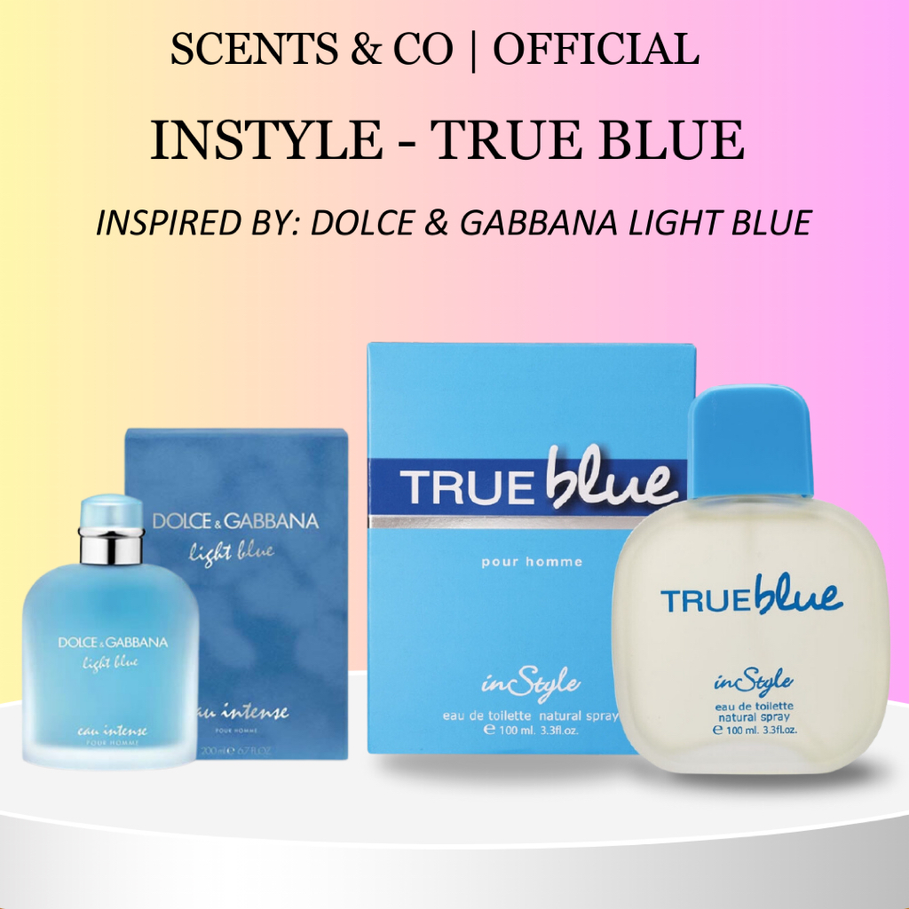 Scents & Co | InStyle True Blue Men's Collection For Men EDT Inspired ...