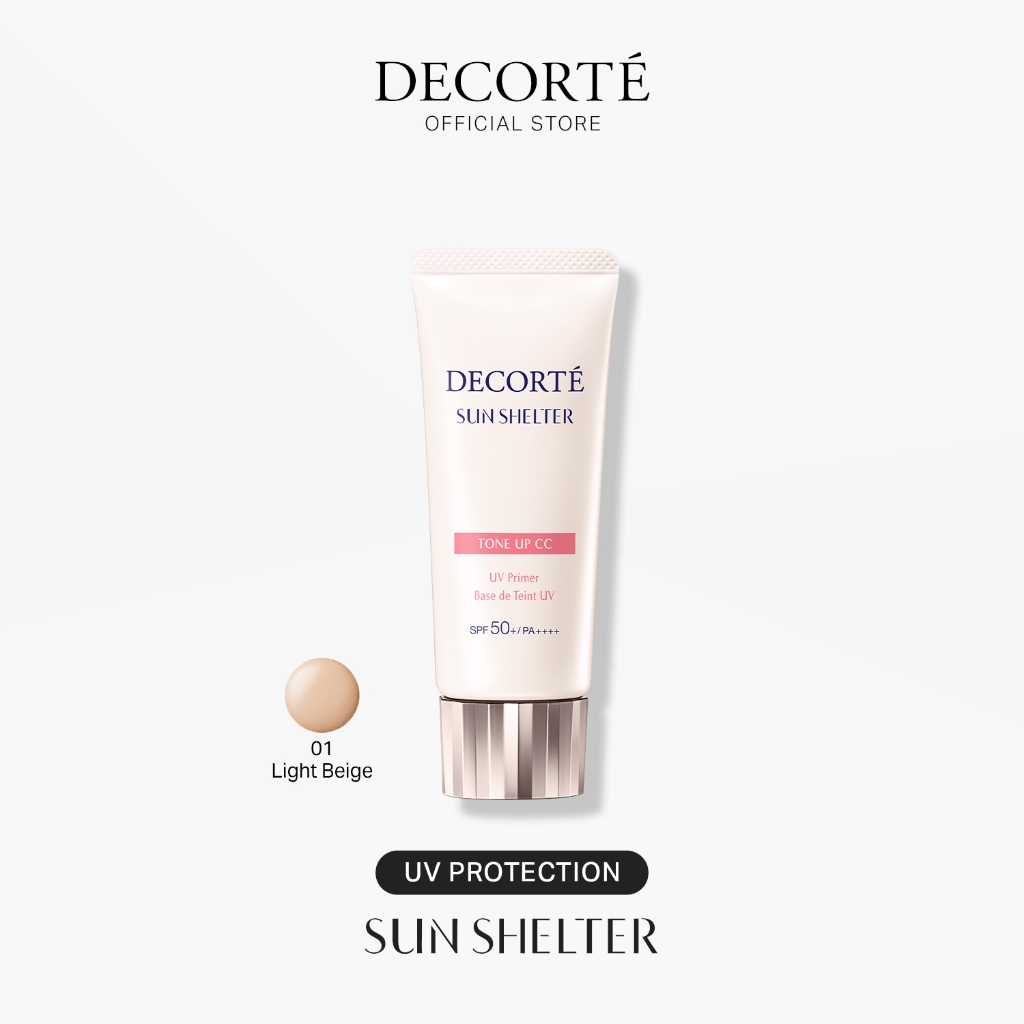 DECORTÉ Sun Shelter Multi Protection Tone Up CC SPF50+/PA++++ (35g) | Shopee Malaysia