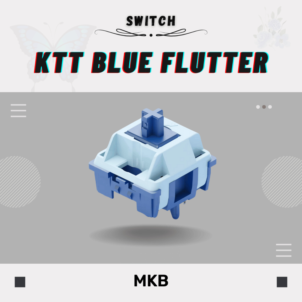 MKB KTT Blue Flutter Tactile Switch For Mechanical Keyboards | Shopee ...