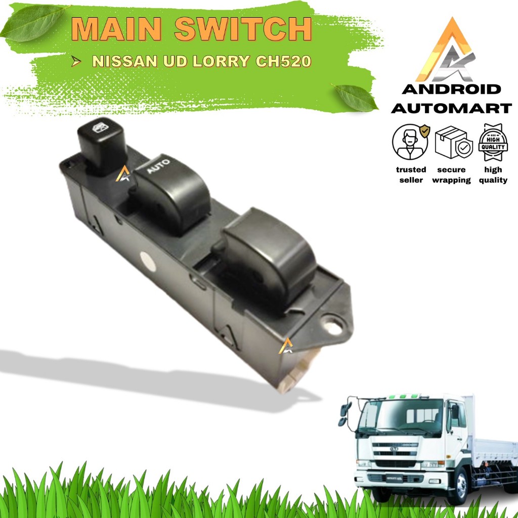 Jaminan Nissan Ud Lorry CH520 Main Switch Power Window Main Switch ...