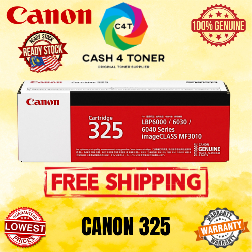 GENUINE Canon CART 325/ CART325/ CART-325 Toner Cartridge -LBP6000 ...