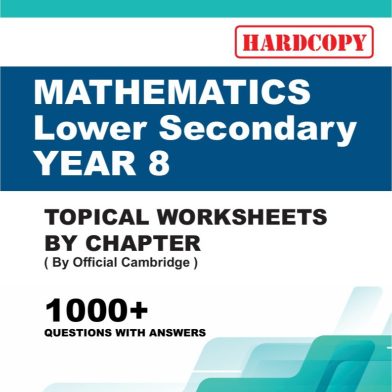 M8 [Hardcopy] Cambridge Checkpoint Year 8 Math Topical Revision ...