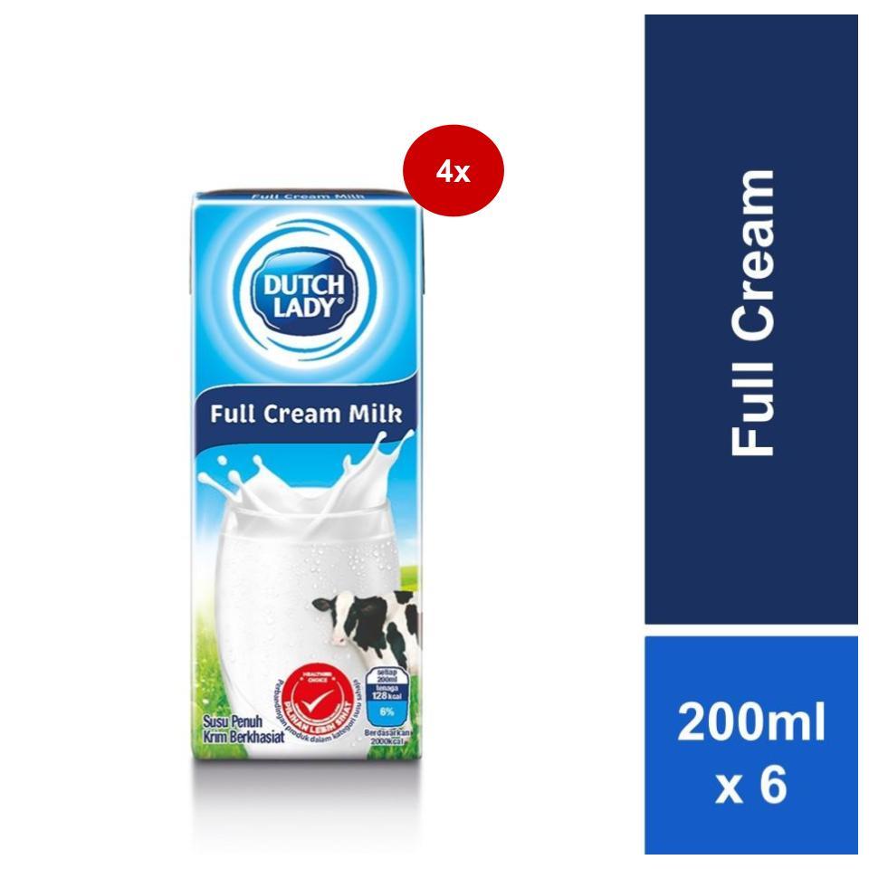 [Carton Deal] [Exp 28 Sept 2024 &/ Later] Dutch Lady Uht Milk Full ...