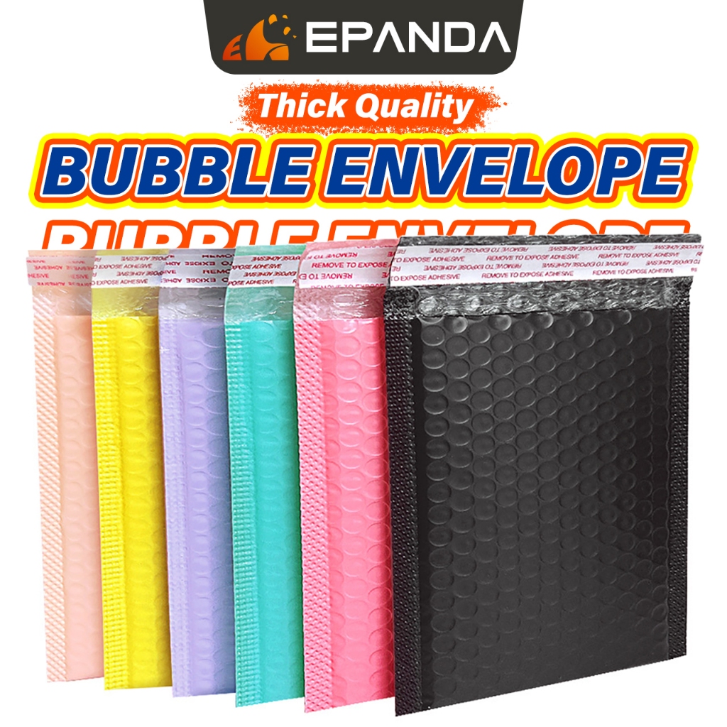 Bubble Envelope Padded Courier Mailer Sampul Gelembung Warna Shipping ...