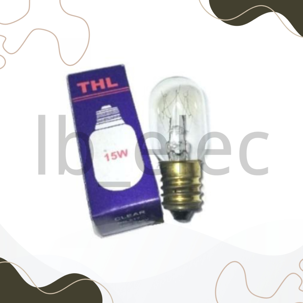 THL 15W E12/ E14 / E17 Light Bulb for Salt Lamp / Mentol untuk Lampu Garam / 盐灯替换灯泡 | Shopee ...