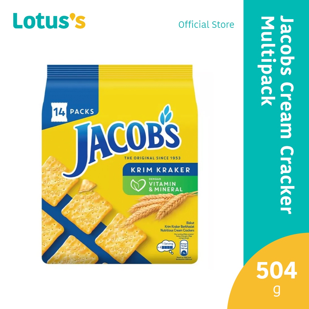 Jacobs Cream Cracker 504g | Shopee Malaysia