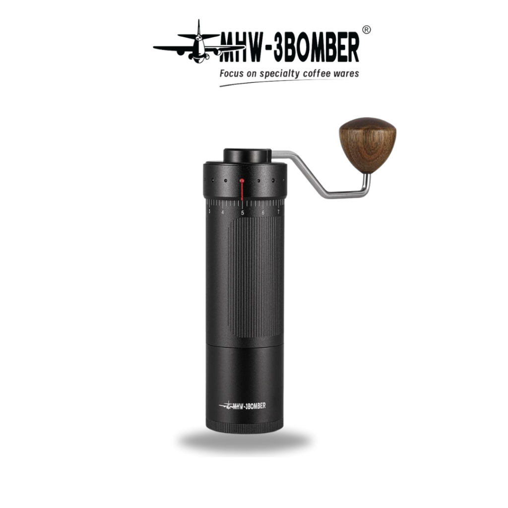 MHW-3BOMBER R3 Manual Coffee Grinder with Stainless Steel Conical Burr ...