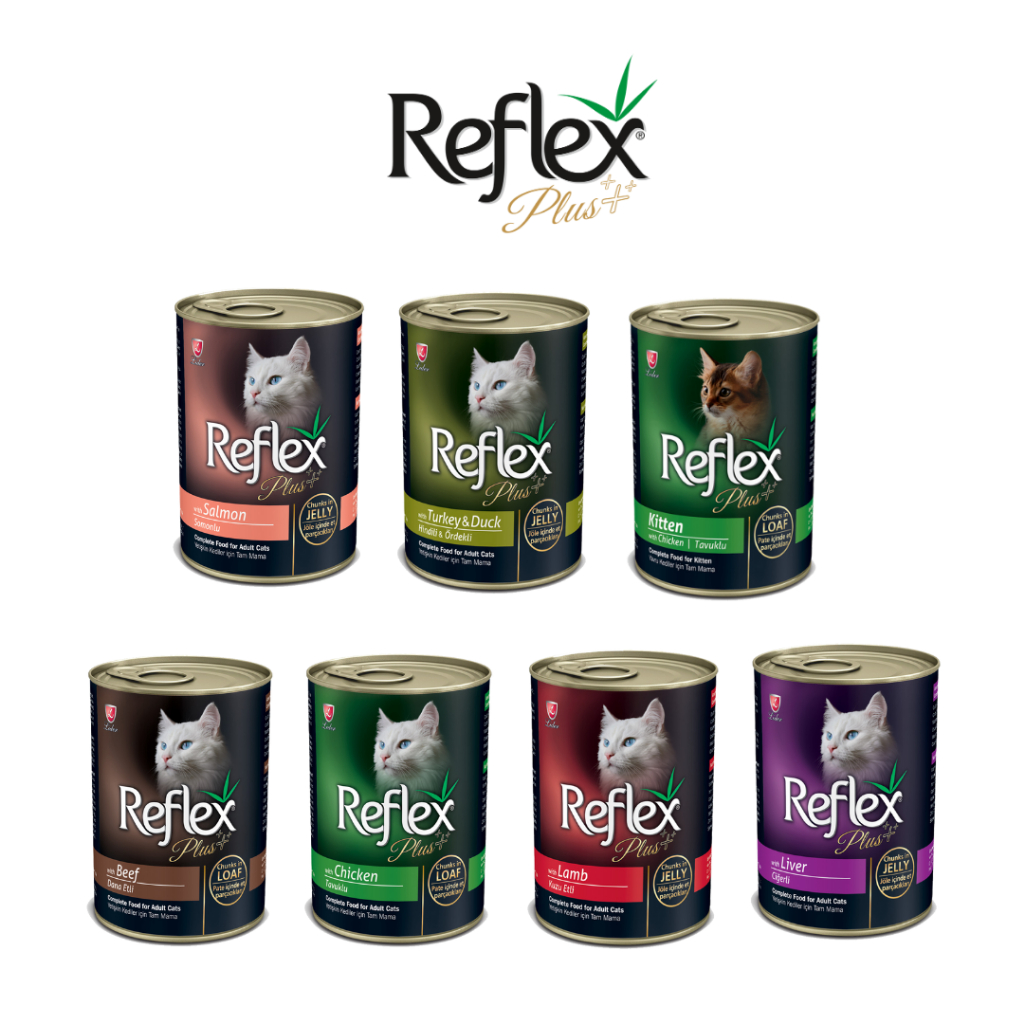 Reflex Plus Wet Cat Canned Foods (400g) | Shopee Malaysia