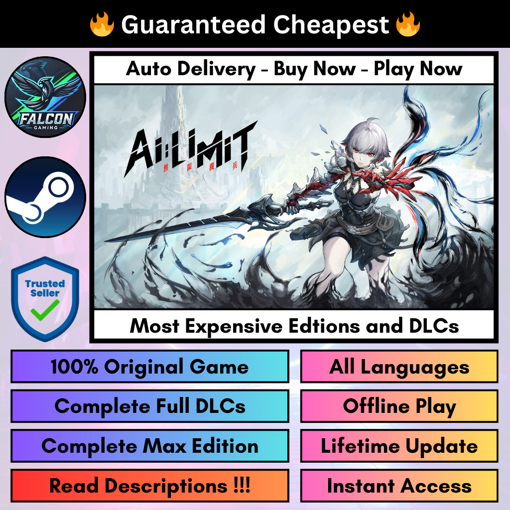 AI Limit Steam [Auto Delivery] [Full DLC] [Steam Offline] Falcon PC Game Lifetime | Shopee Malaysia