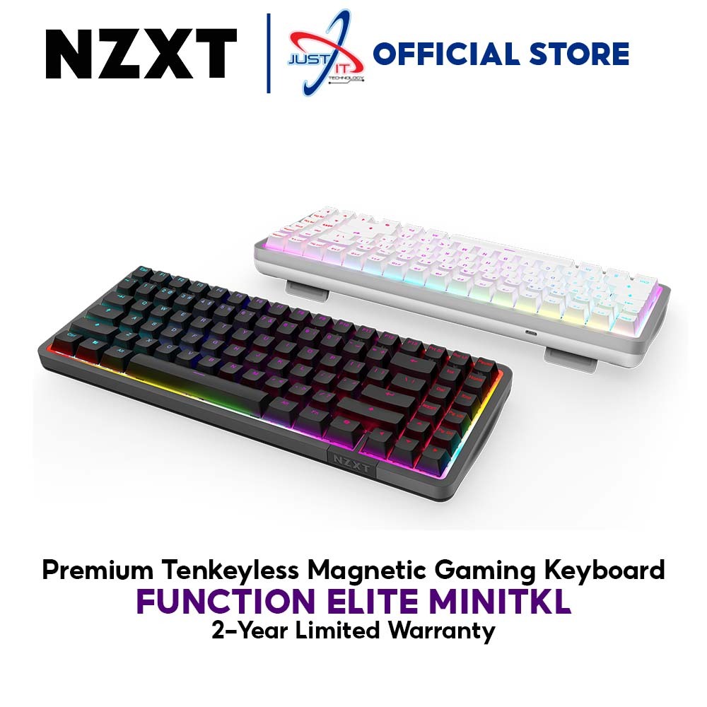 NZXT FUNCTION ELITE MINITKL MECHANICAL GAMING KEYBOARD - MAGNETIC SWITCH | Shopee Malaysia