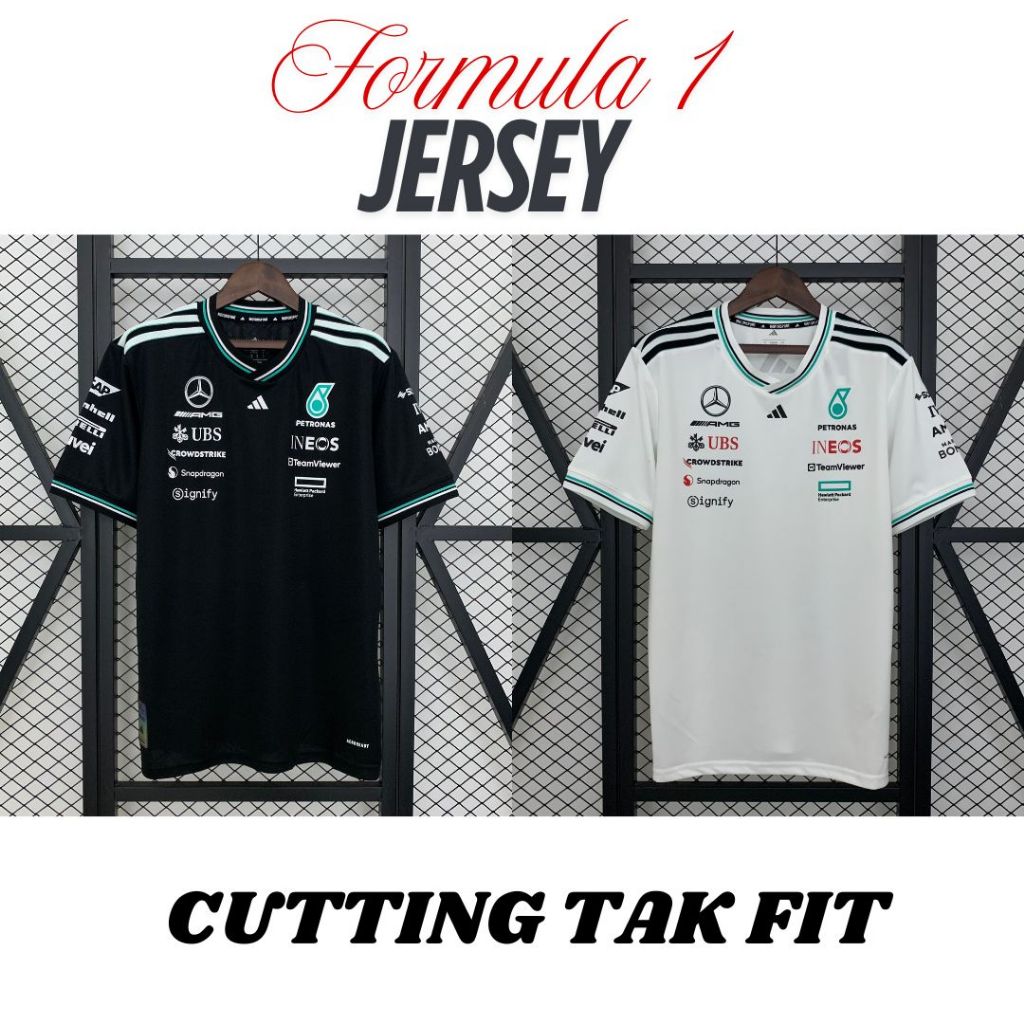 *READY STOCK* 2025 F1 Jersey Racing Jersey Formula One Jersi F1 Jersi ...