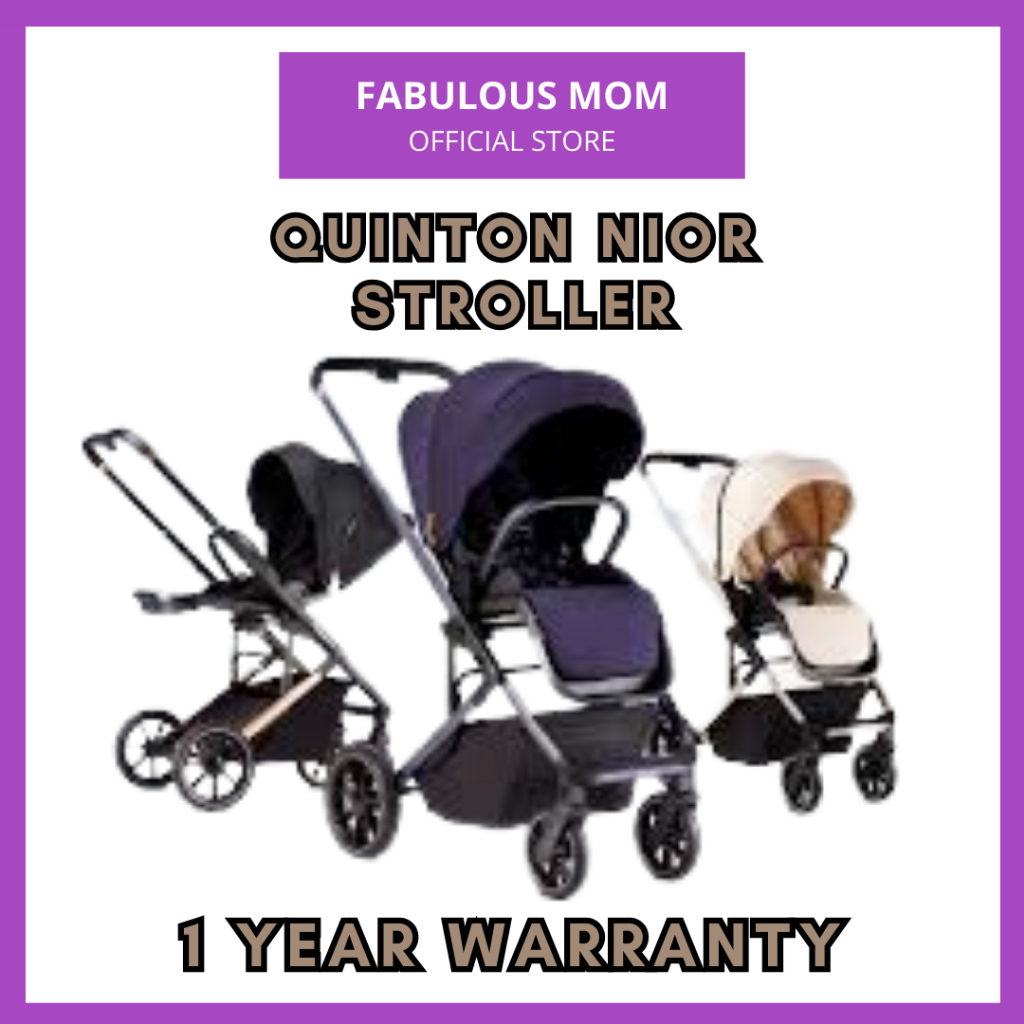 Quinton Nior 2 Way One Push Folding System Stroller Free Silicone Bib ...