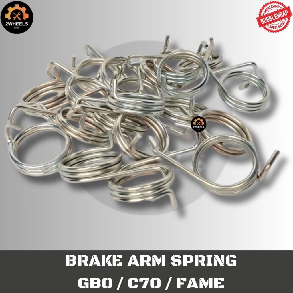 BRAKE ARM SPRING HONDA GBO GBO-J C70 FAME BRAKE HUB CAM LEVER GBO C70 ...