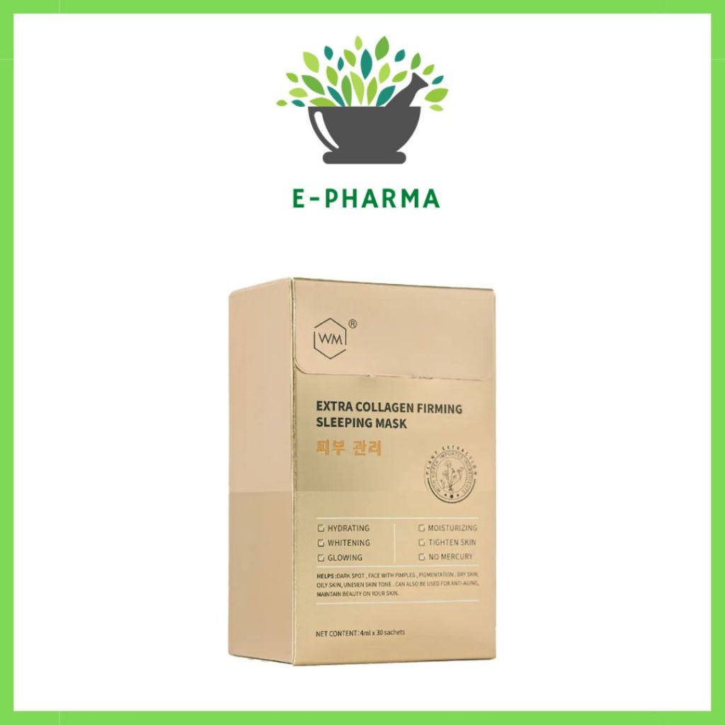 WM Extra Collagen Firming Sleeping Mask 30s | Shopee Malaysia