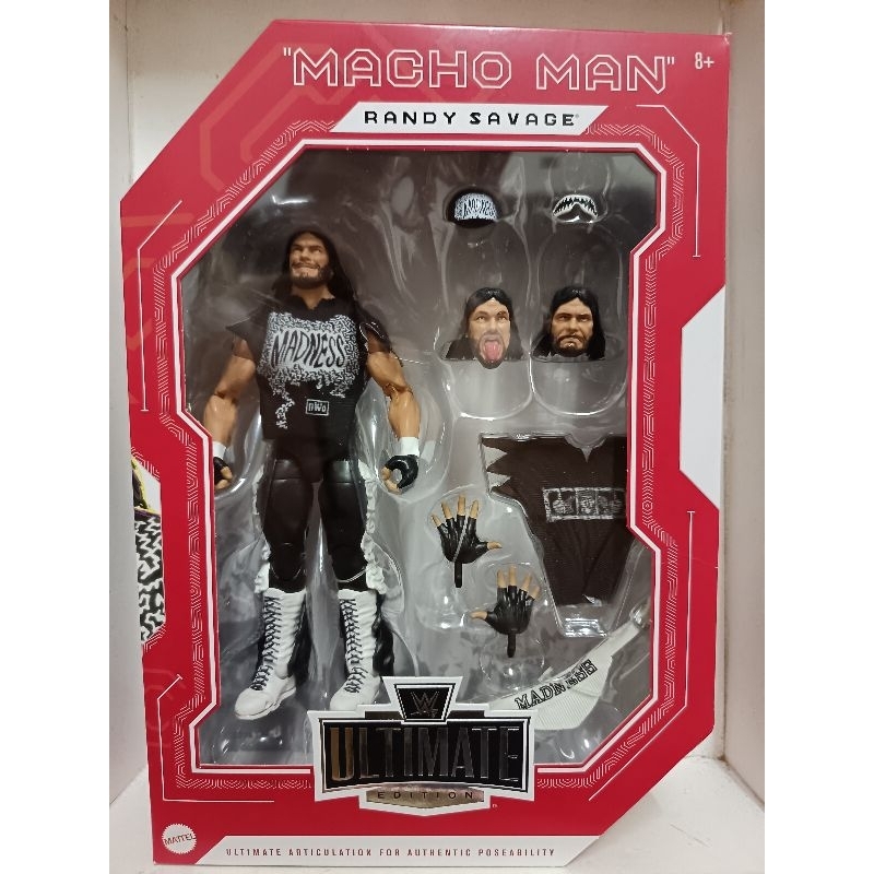 (Box Damage) Mattel WWE Ultimate Edition Legends Series "Macho Man ...