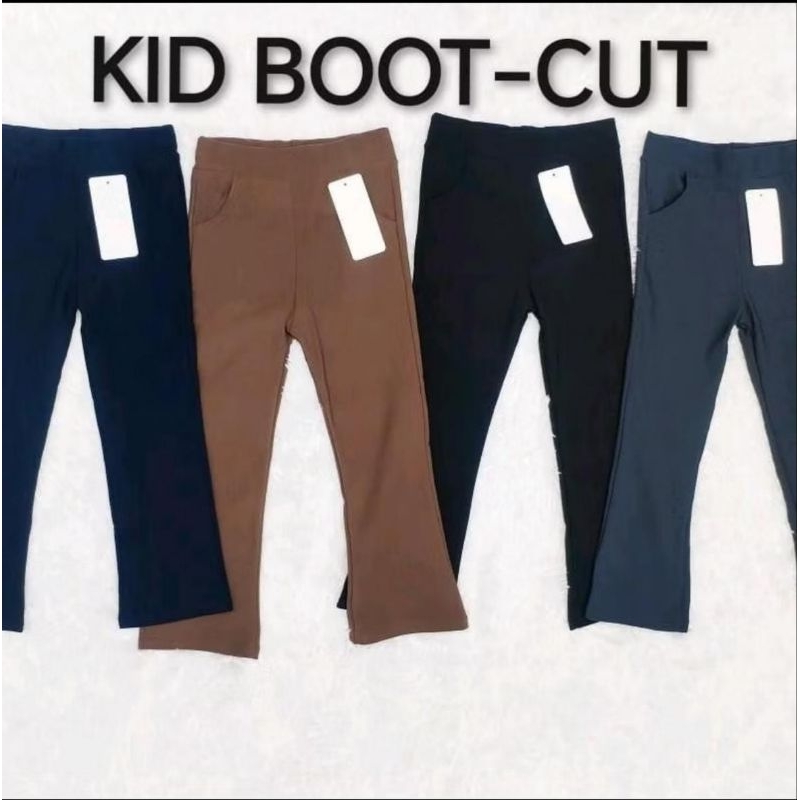 BOOTCUT [KIDS] LEMBUT DAN STRETCHABLE | Shopee Malaysia