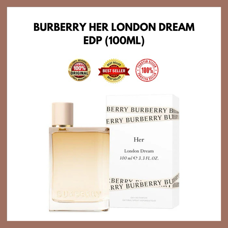 BURBERRY HER LONDON DREAM EDP 100ML | Shopee Malaysia