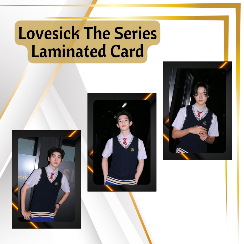 Lovesick The Series Cast Edition Special Laminated Card | Shopee Malaysia