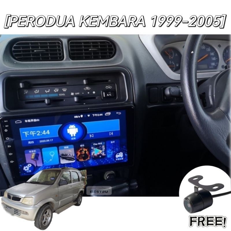 Android Player 9" Perodua Kembara 1999-2005 ☆FREE Reverse Camera ...