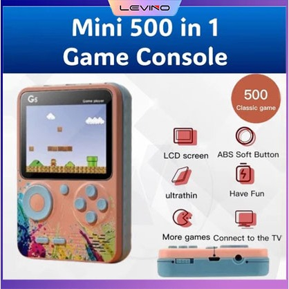Game Console Super Mario G5 Sup Portable Video Handhelds Contra Mini ...